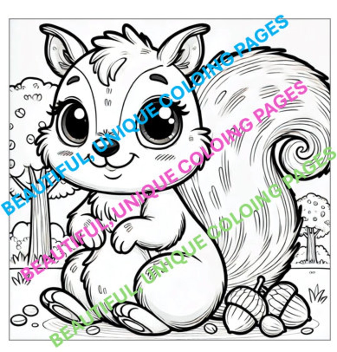 20 Cute Baby Animals Fun Printable Coloring Sheets - Etsy