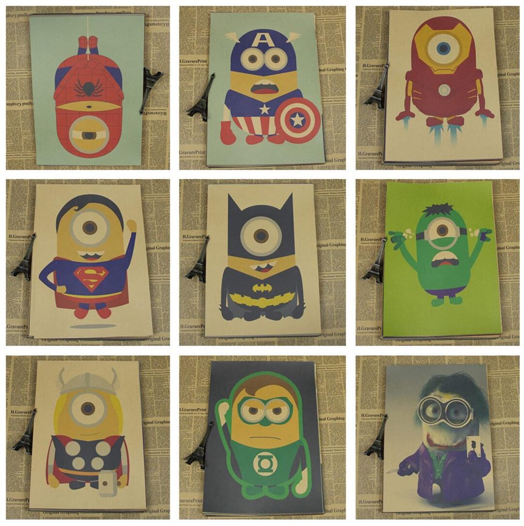 Minions Posters Custom Poster Custom Sizes Posters - Etsy