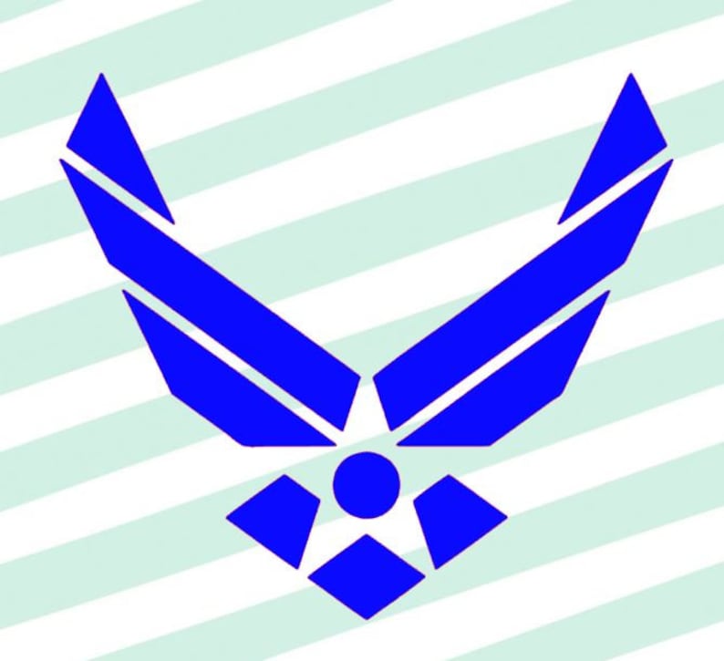 Air Force Emblem Decal, United States Air Force Sticker, Support Our ...