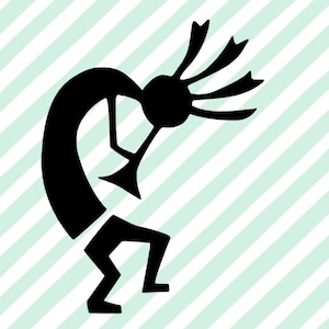 Dancing Kokopelli, Native American Mythology, South Western Art ...