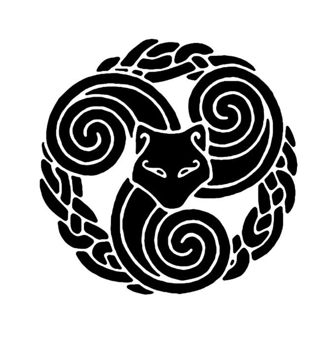 Celtic Knot Fox Mandala, Medieval Period Art, Symbol of Protection ...