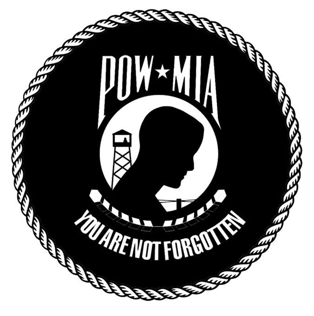 POW MIA Decal, Military Pride Sticker - Etsy