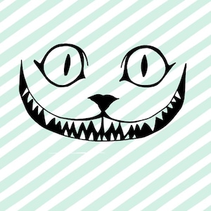 Cheshire Cat Face, Cheshire Grin, Wonderland, Curiouser Curiouser ...