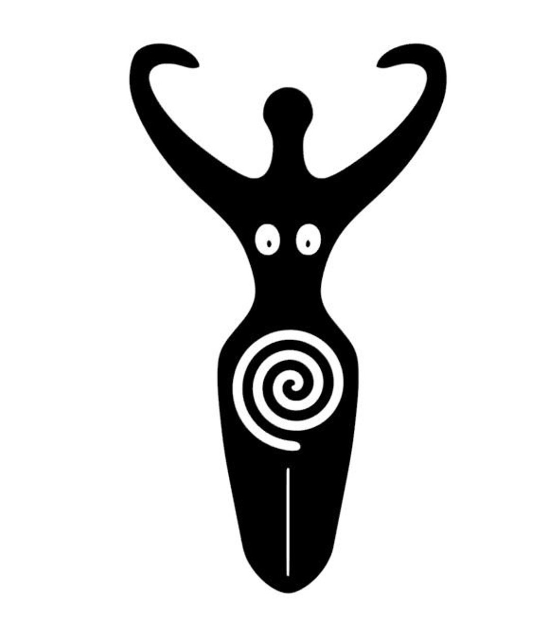Mother Maiden Crone, Triple Moon Goddess, Goddess Symbol, Pagan Symbol ...