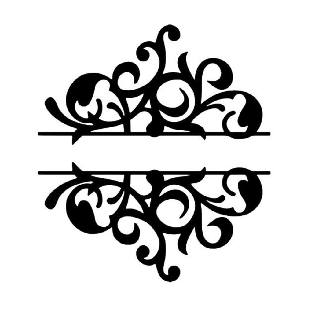 Customizable Name Sign, Name Banner, Scrollwork Name Banner, Floral ...