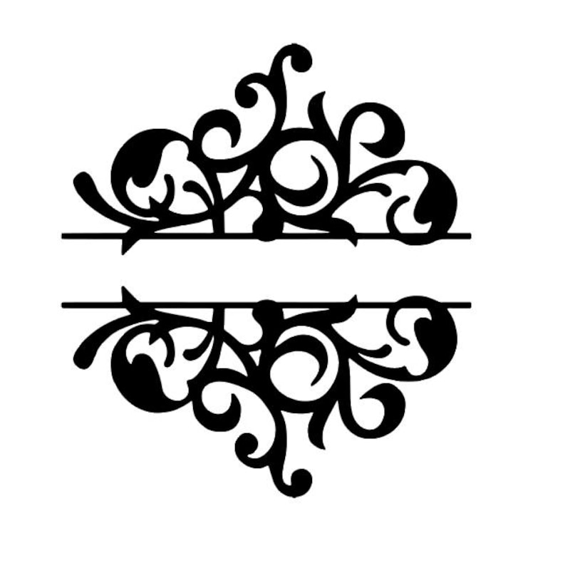 Scroll Work Decals - Etsy