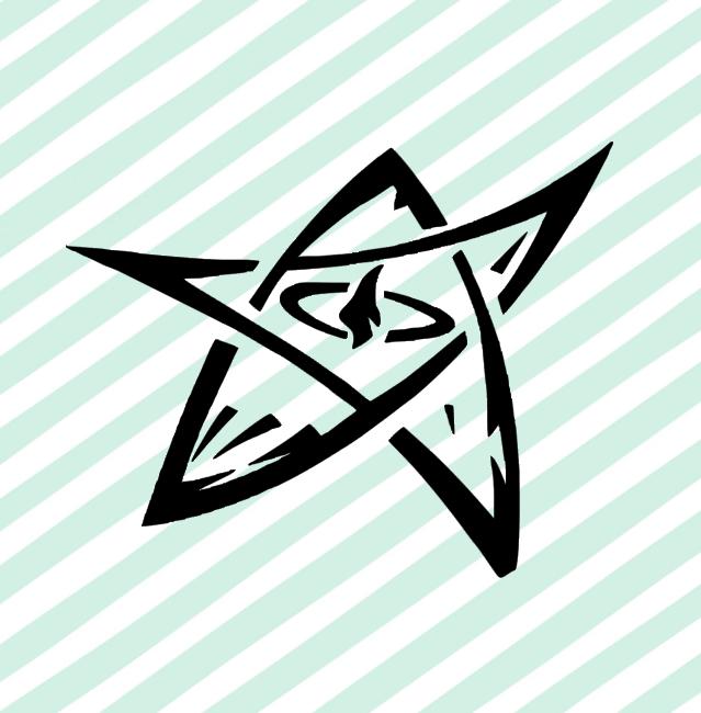 Eldar Gods Symbol Decal, Dark Cosmic Entity, Great Old Ones, Fan Art ...