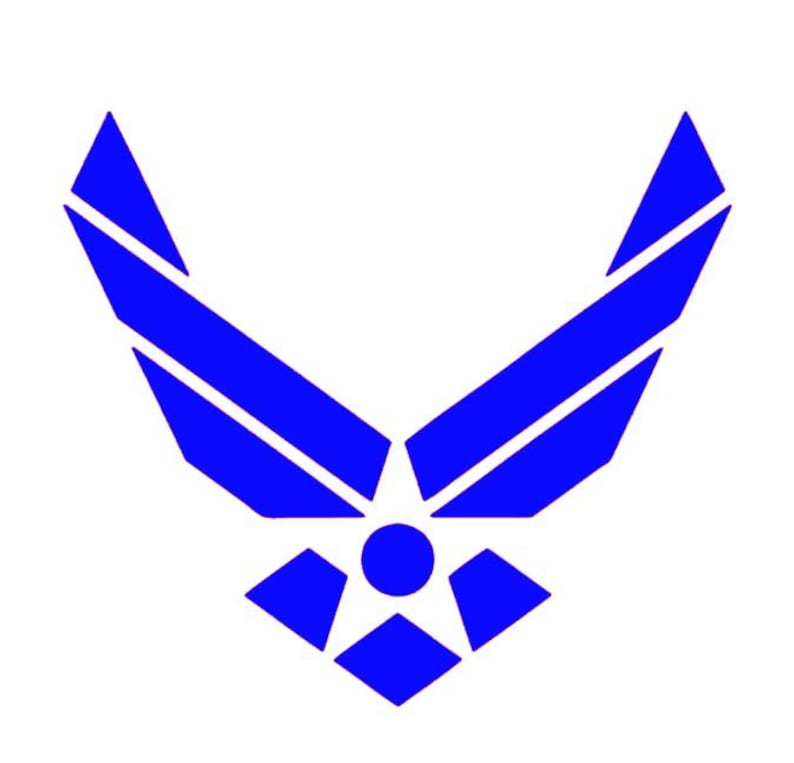 Air Force Emblem Decal, United States Air Force Sticker, Support Our ...