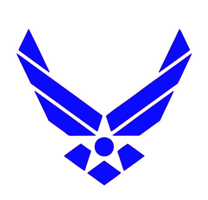 Air Force Emblem Decal, United States Air Force Sticker, Support Our ...