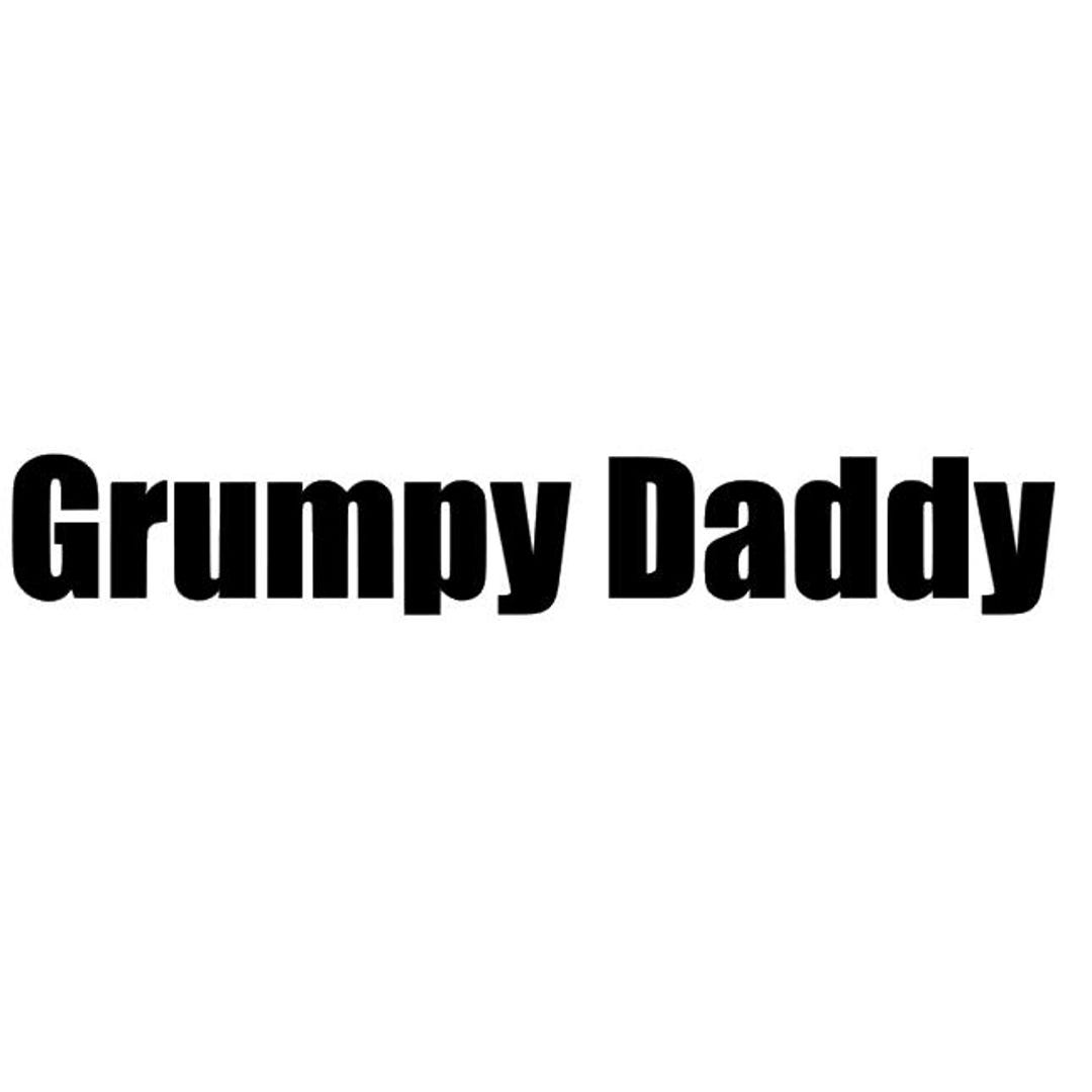 Grumpy Daddy Block Print Decal, BDSM, Brat Tamer, Daddy Dom, Fetish ...