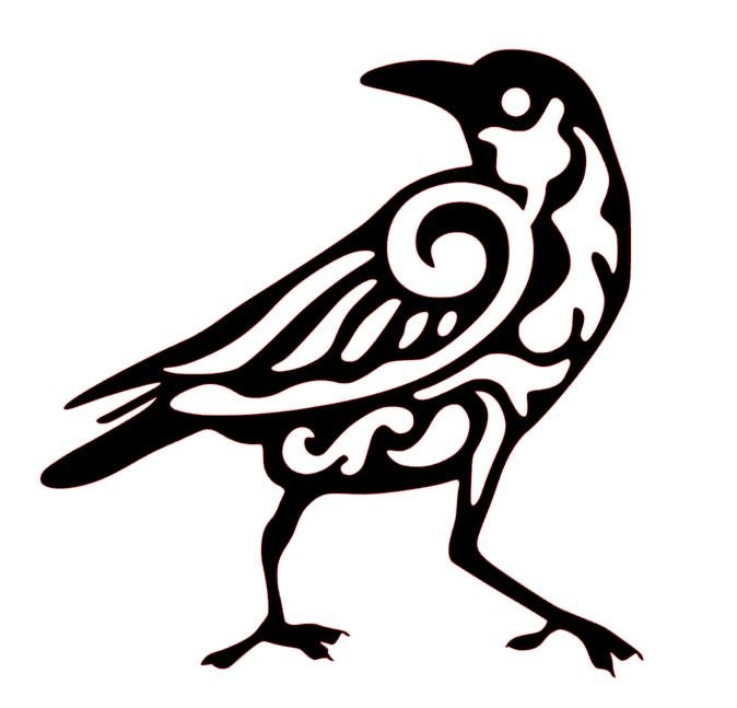 Raven Tribal Art, Mystical Raven, Occult Symbolism, Pagan Life ...