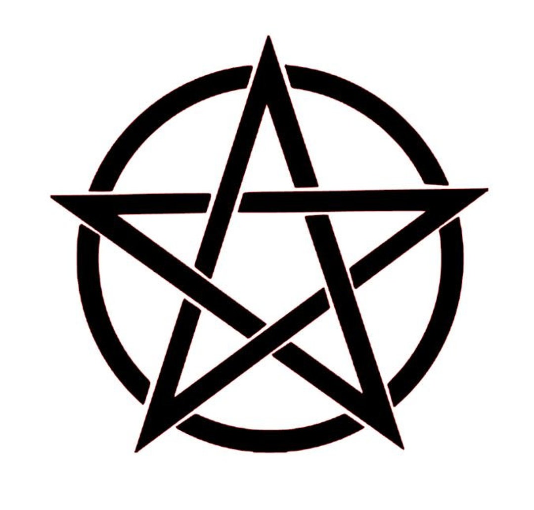 Pentacle, Wiccan, Pagan, Five-pointed Star, Magical Ritual, Elemental ...