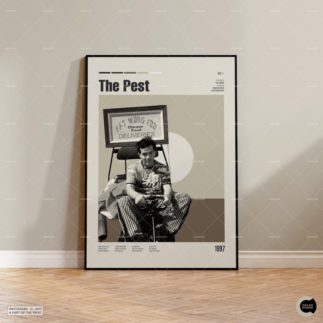The Pest, Retro Movie Poster, Midcentury Modern, Retro Tv Show Poster ...