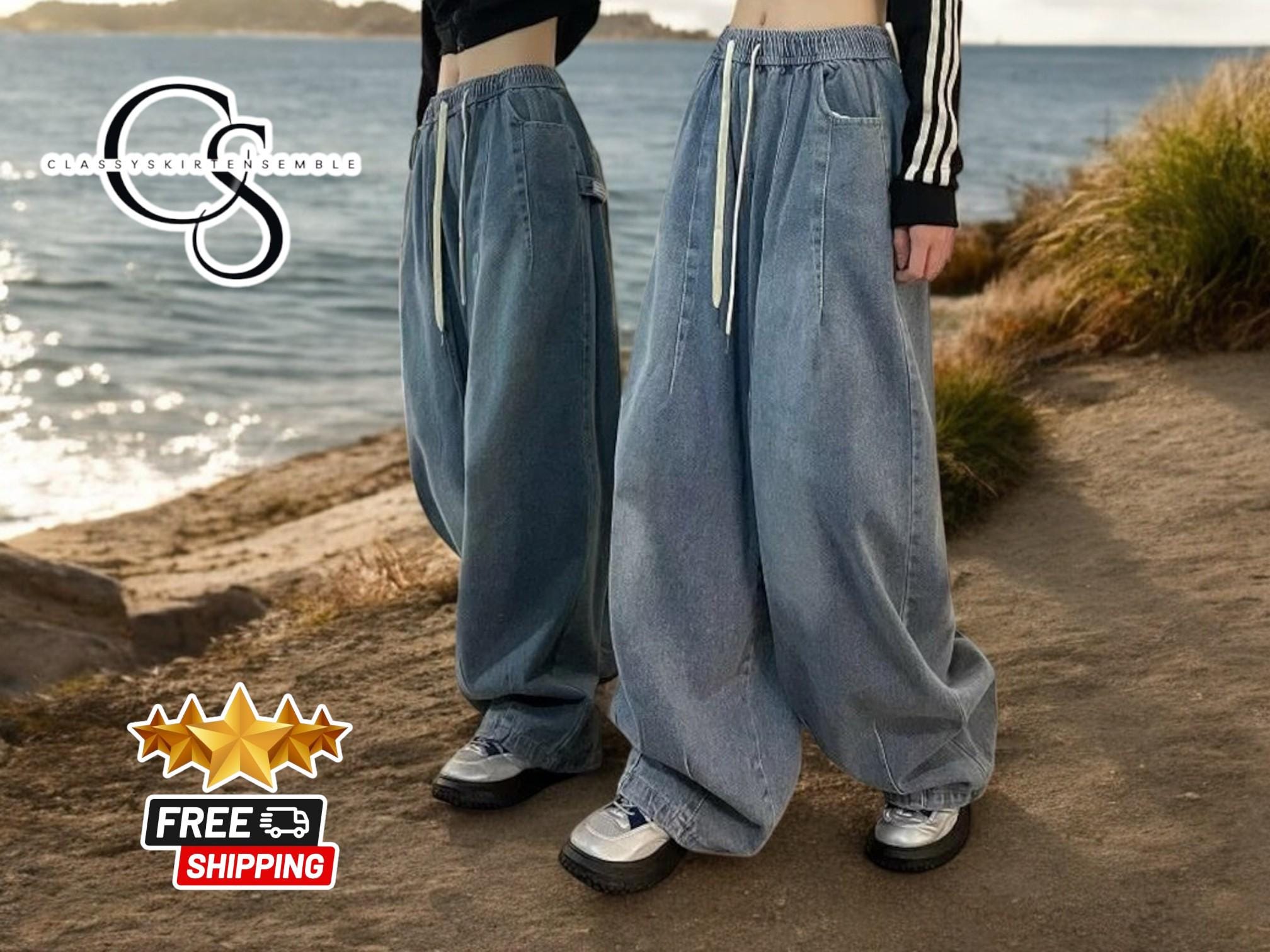 Y2k Wide Leg Jeans - Etsy Y2k Wide Leg Jeans - Etsy
