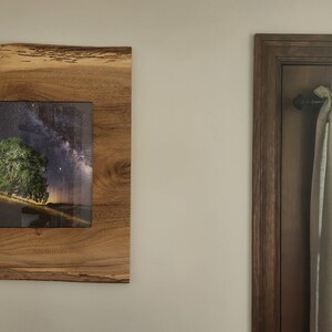 Live Edge White Maple Wood Picture Frame Handcrafted 10x 12 Photo - Etsy
