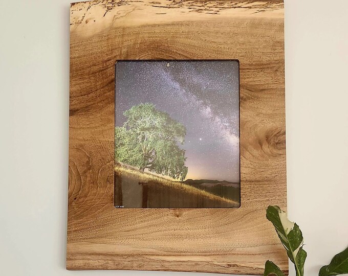 Live Edge Wood Picture Frame, Home Decor,rustic Frame, Wall Decor11x14 ...