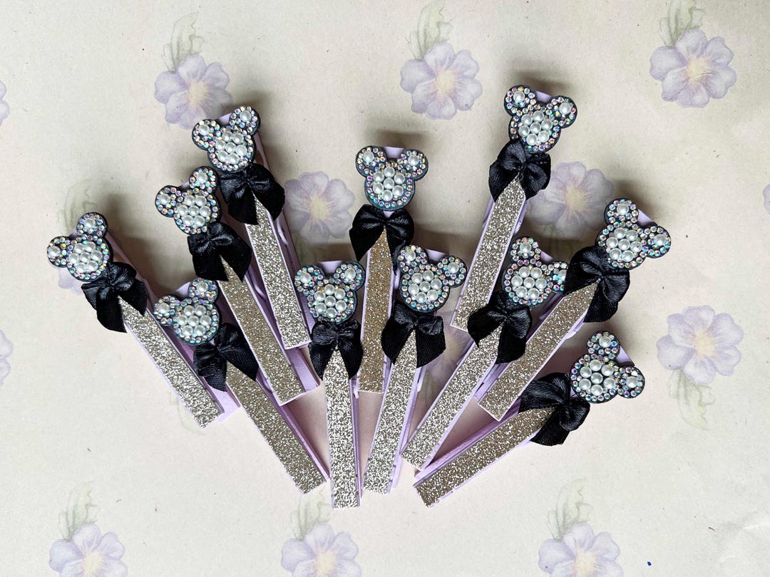 Cheer Clothespins, Cheer Pins, Cheer Clips, Mouse - Etsy