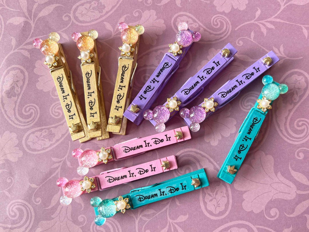 Cheer Clothespin Clips, Cheer Spirit Pins, Minnie Pearl - Etsy