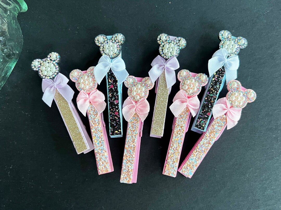 Cheer Spirit Pins, 15 Cheerleading Clothespin Clips, Mouse - Etsy