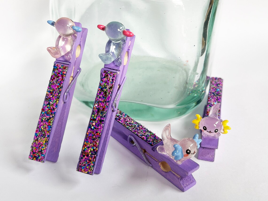 Cheer Spirit Pin, Clothespin Clips. Cheerleader Gift, Birthdays ...
