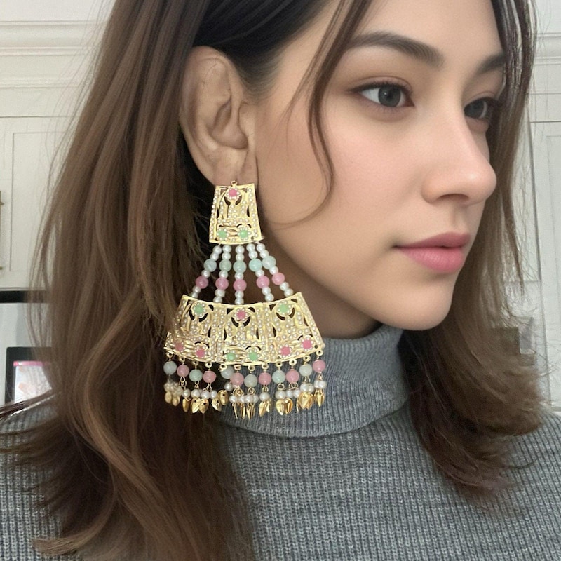Pakistani Earrings - Etsy