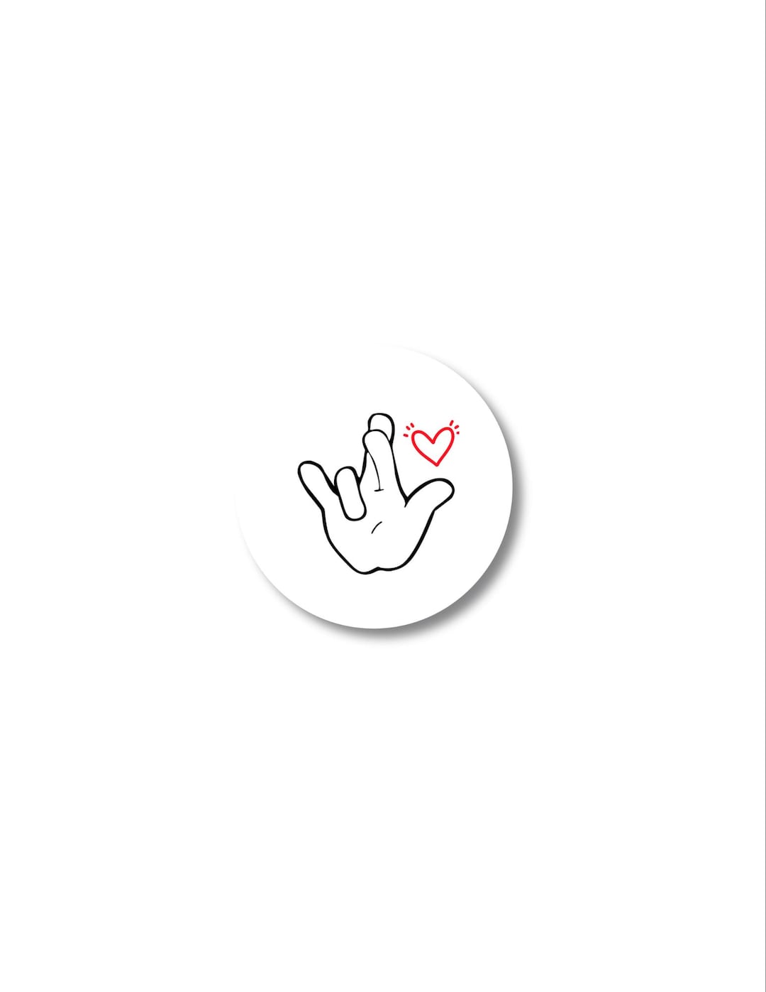 2 Piece ASL I Really Love You Hand Symbol Ceramic Coaster Set ...