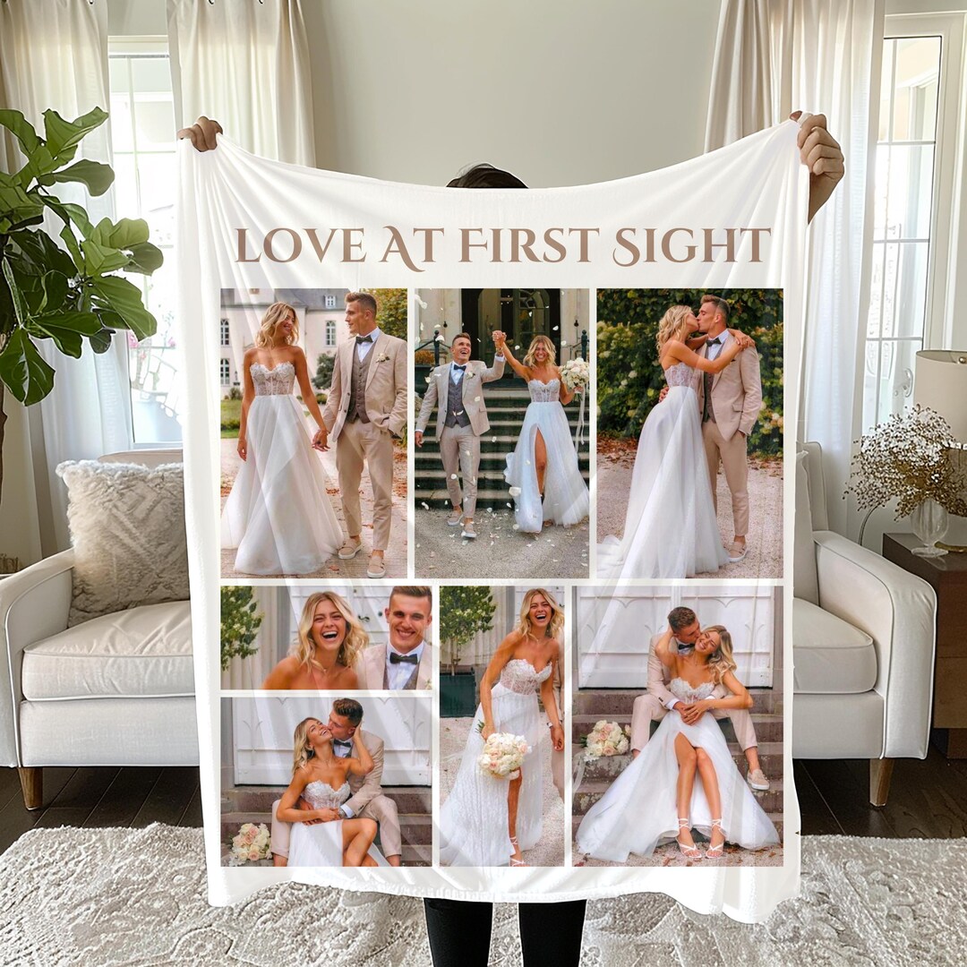 Personalized Wedding Blanket, Custom Blanket, Custom Wedding Blanket ...
