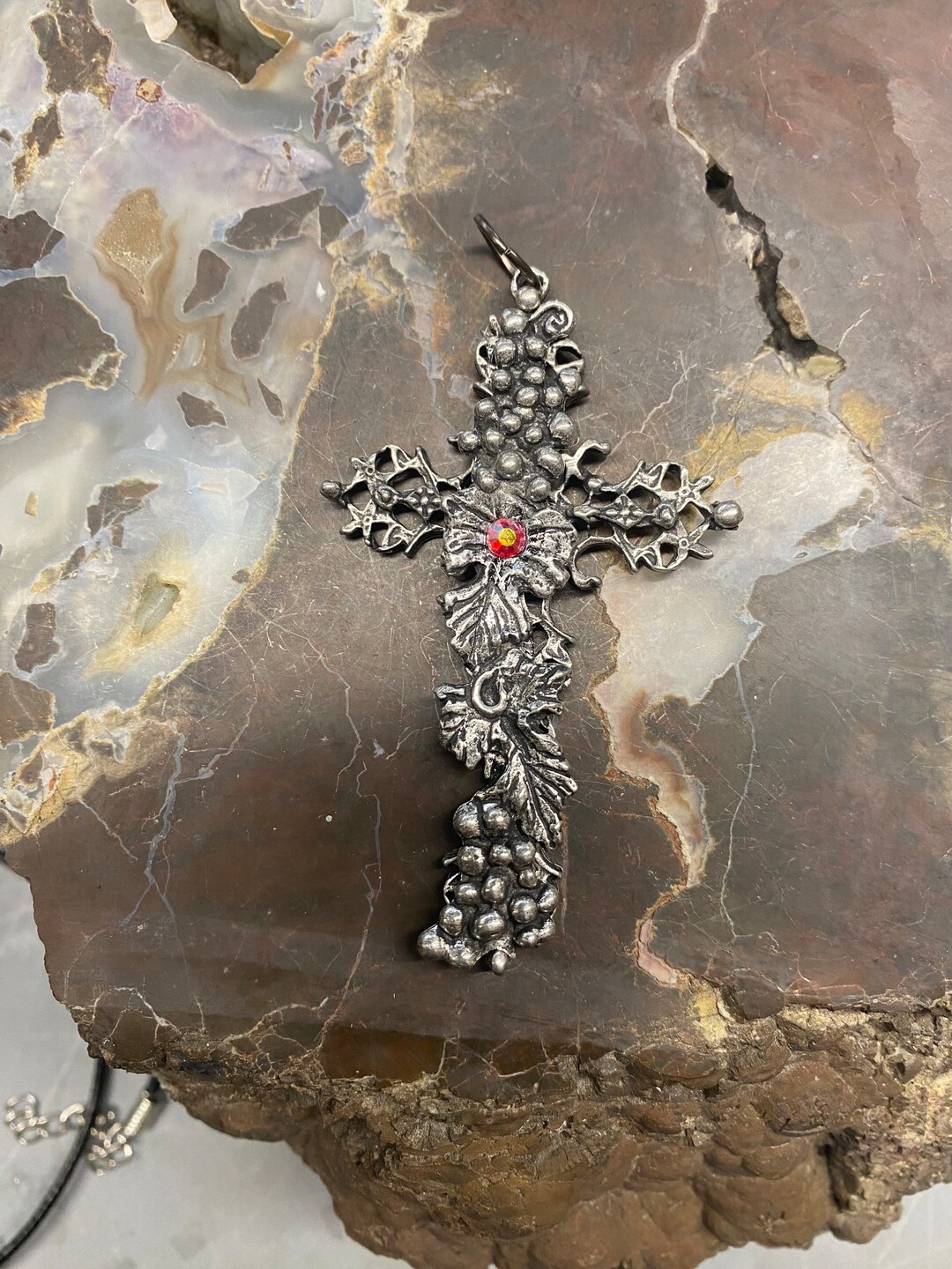 Grape Vine Cross - Etsy