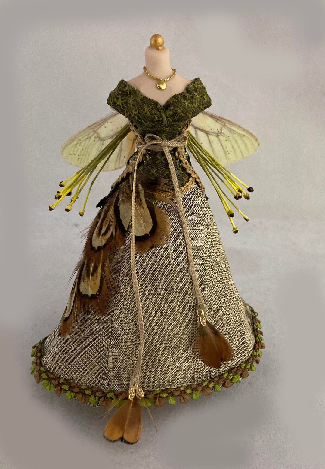 Faerie Mannequin Artisan Made Dollhouse Mannequin Fairie-ality - Etsy