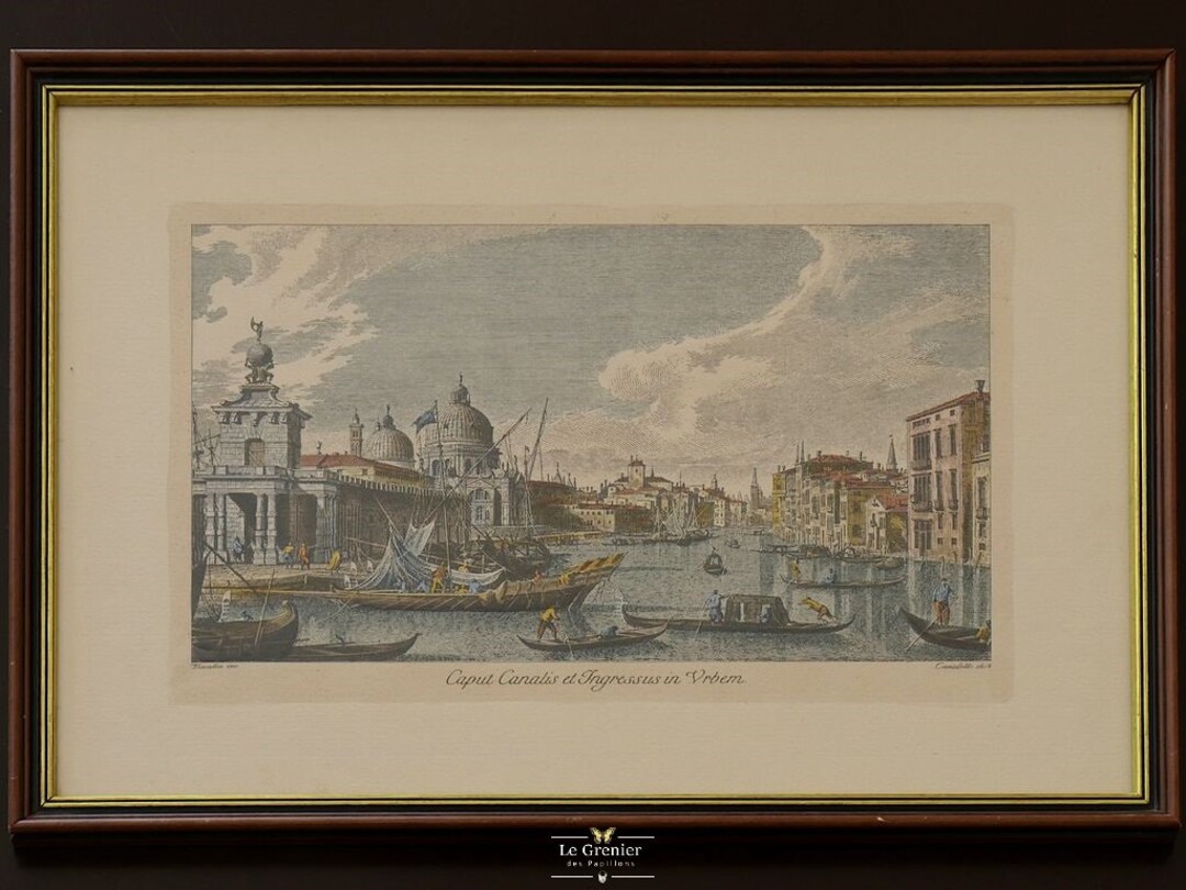 Engraving by Visentini After a Work by Canaletto (plate N8) - Etsy