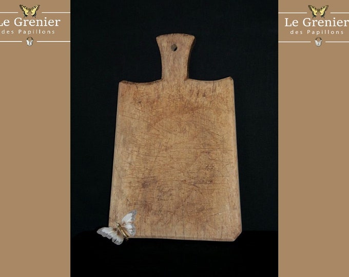 Old Wooden Cutting Board 45 Cm - Etsy