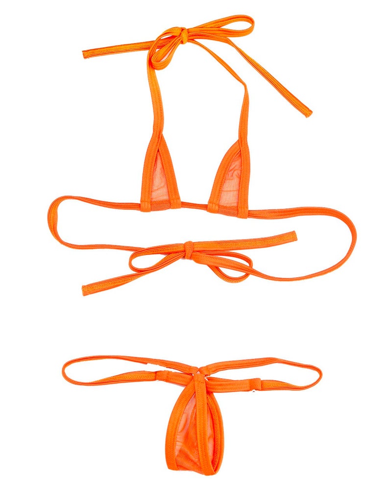 By 0612 Smallest Micro Teardrop See Thru G String Bikini Etsy Schweiz