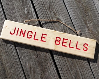 Jingle Bells Sign | Etsy