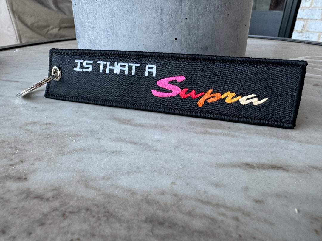 Is That a Supra Keychain|supra|toyota|carkeychain|mk4 - Etsy