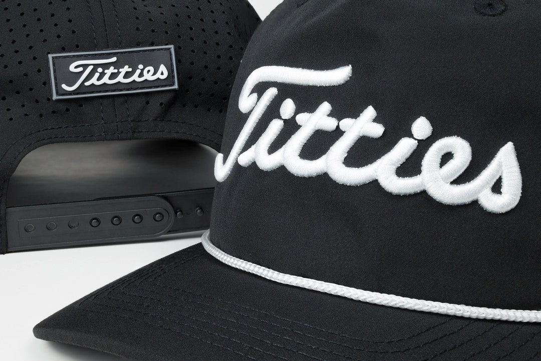 Titties Golf Rope Hat - Etsy