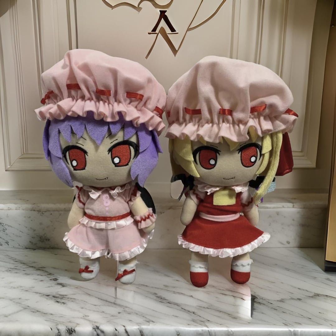 Touhou Nendoroid Plus Remilia Flandre Scarlet Gift Plush Set - Etsy