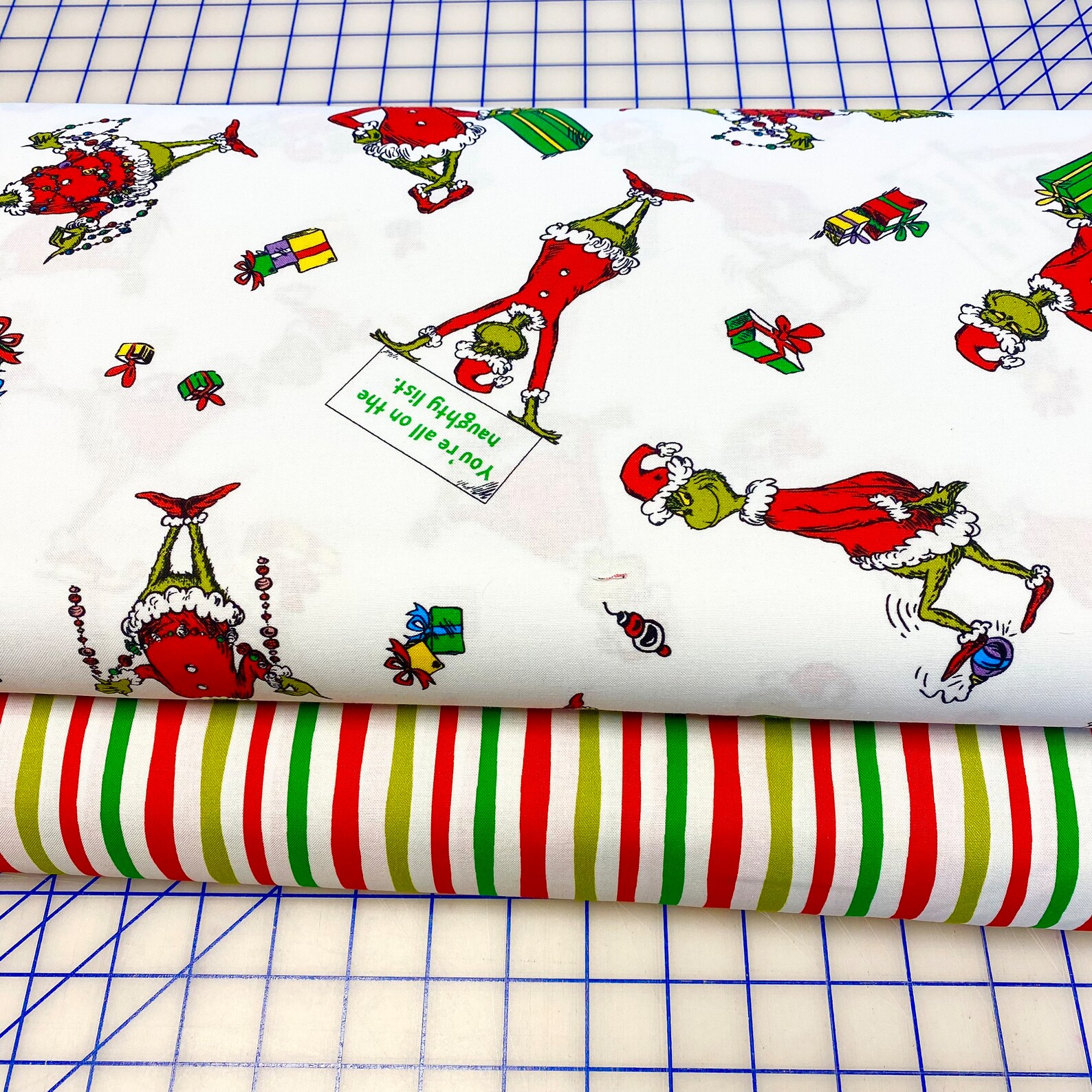 How the GRINCH Stole CHRISTMAS Fabric Robert Kaufman - Etsy