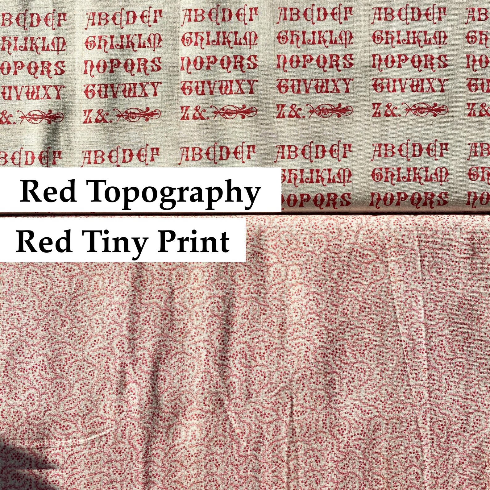 Eclectic Elements RED PALETTE Tim Holtz - 100% Cotton Quilting Fabric ...