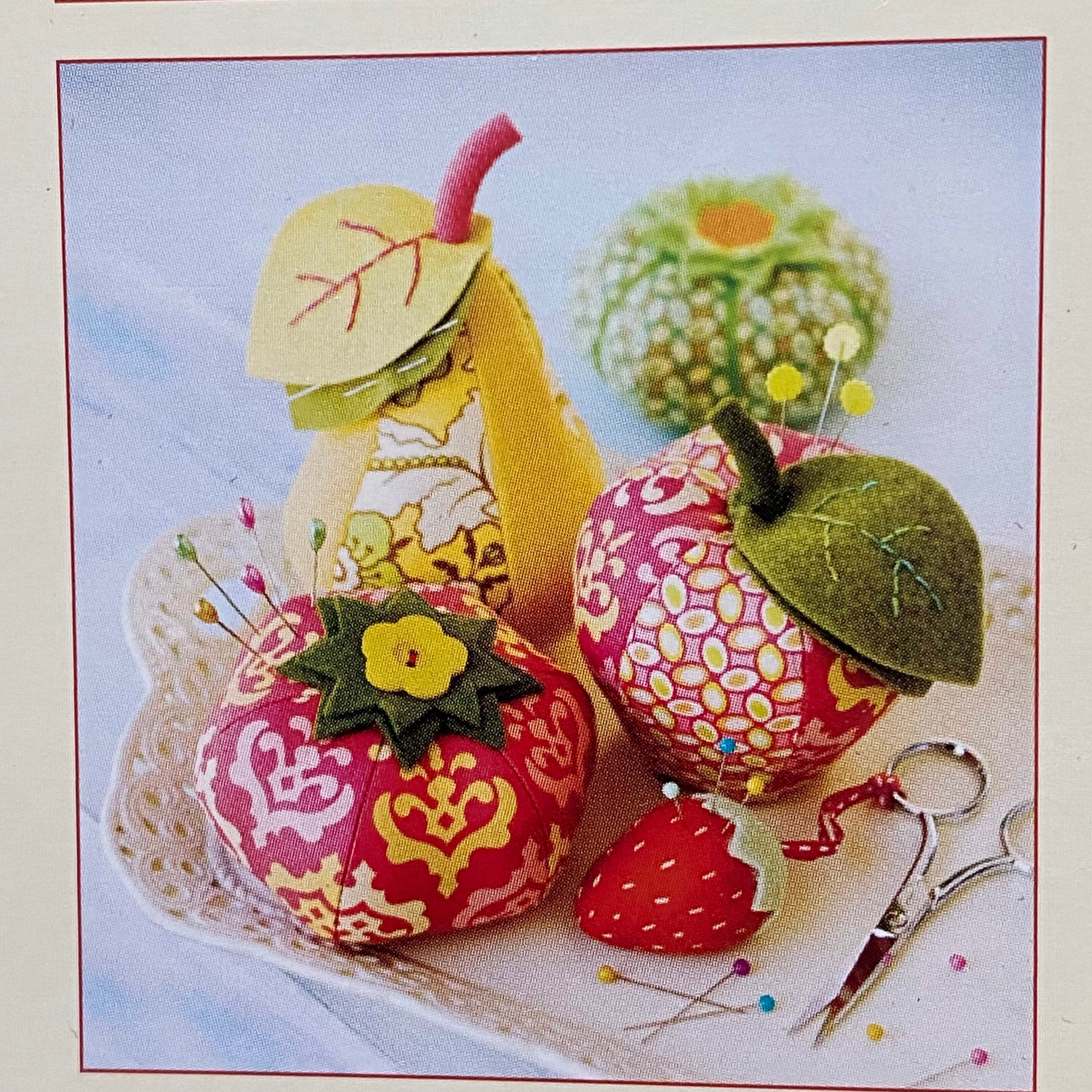 Heather Bailey Sewing PATTERNS PINCUSHIONS APRON Happy Stacker | Etsy