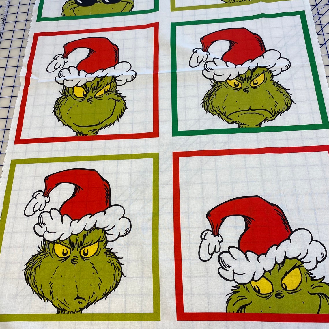 How the GRINCH Stole CHRISTMAS Panel - Dr SEUSS 24"x44" Panel From ...