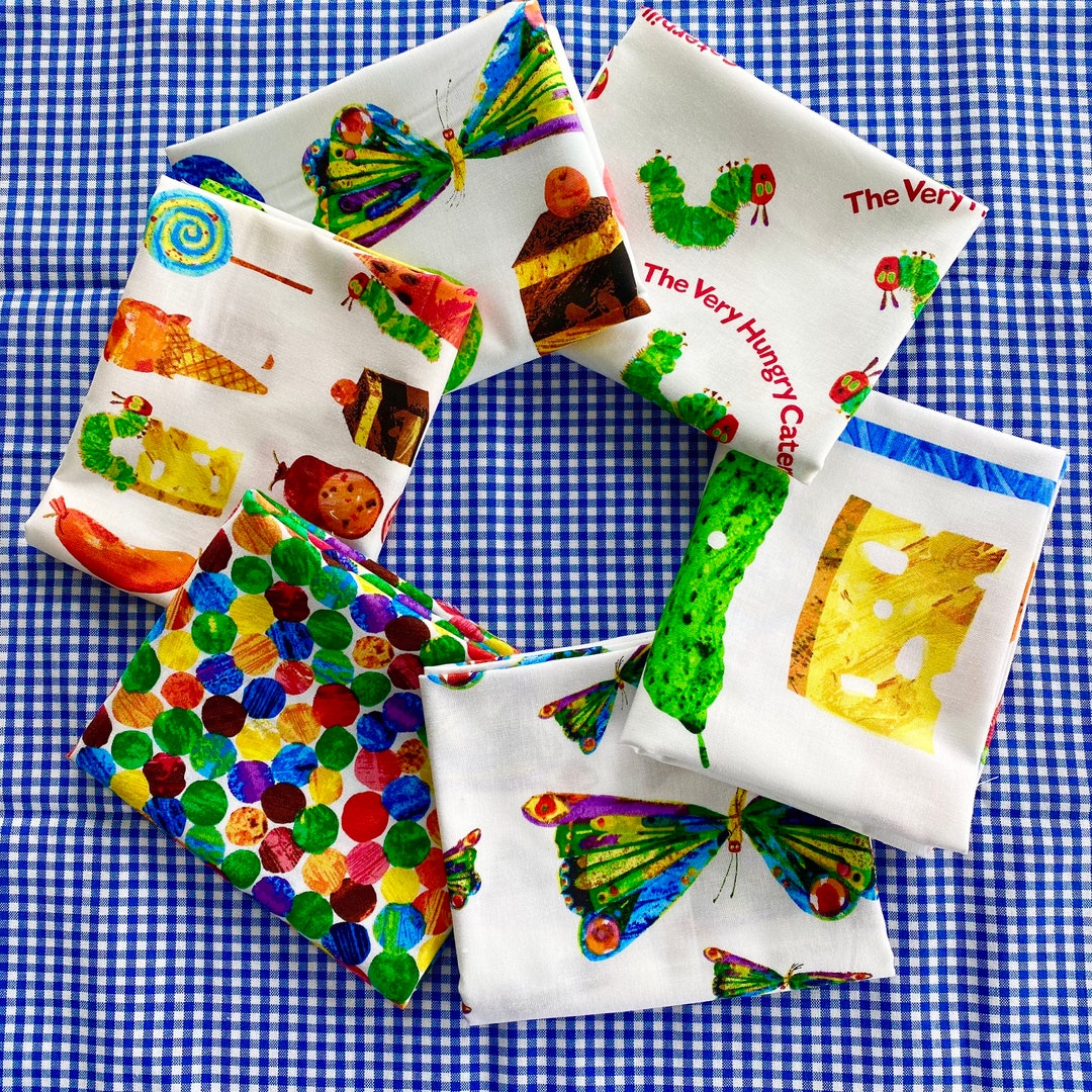 The Very Hungry Caterpillar GIFT Set of 6 CLASSICS - 100% Cotton Quilt ...