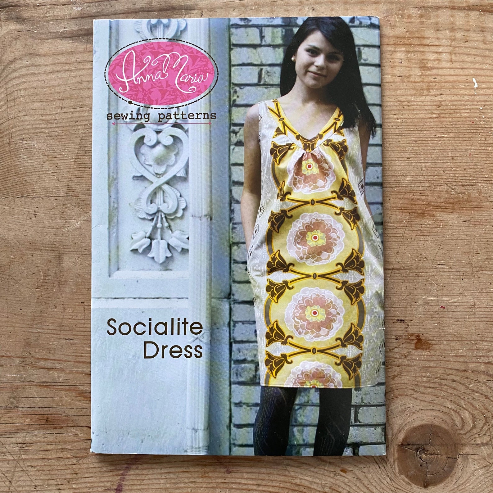 Anna Maria Horner Sewing PATTERNS Socialite DRESS | Etsy