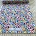 BINGO FABRIC BALLS Cards Game Night 100% Cotton Fabric by - Etsy