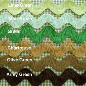 Discounted 10 Yards Choose Color Giant RIC RAC Jumbo Sewing Trim 1.5 ...