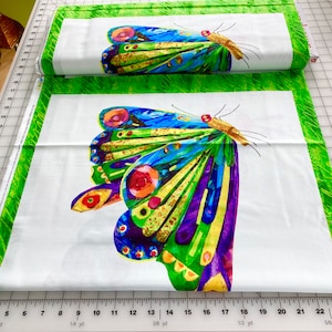 The Very Hungry Caterpillar Butterfly METAMORPHOSIS PANEL Color - 100% ...
