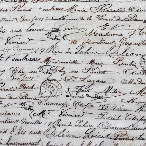 Script Fabric - Etsy