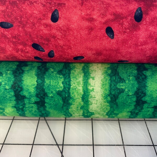 Watermelon Fabric - Etsy