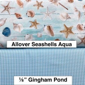 BEACH Comber COASTAL SEASIDE Fabrics - 100% Cotton Quilt Fabric ...