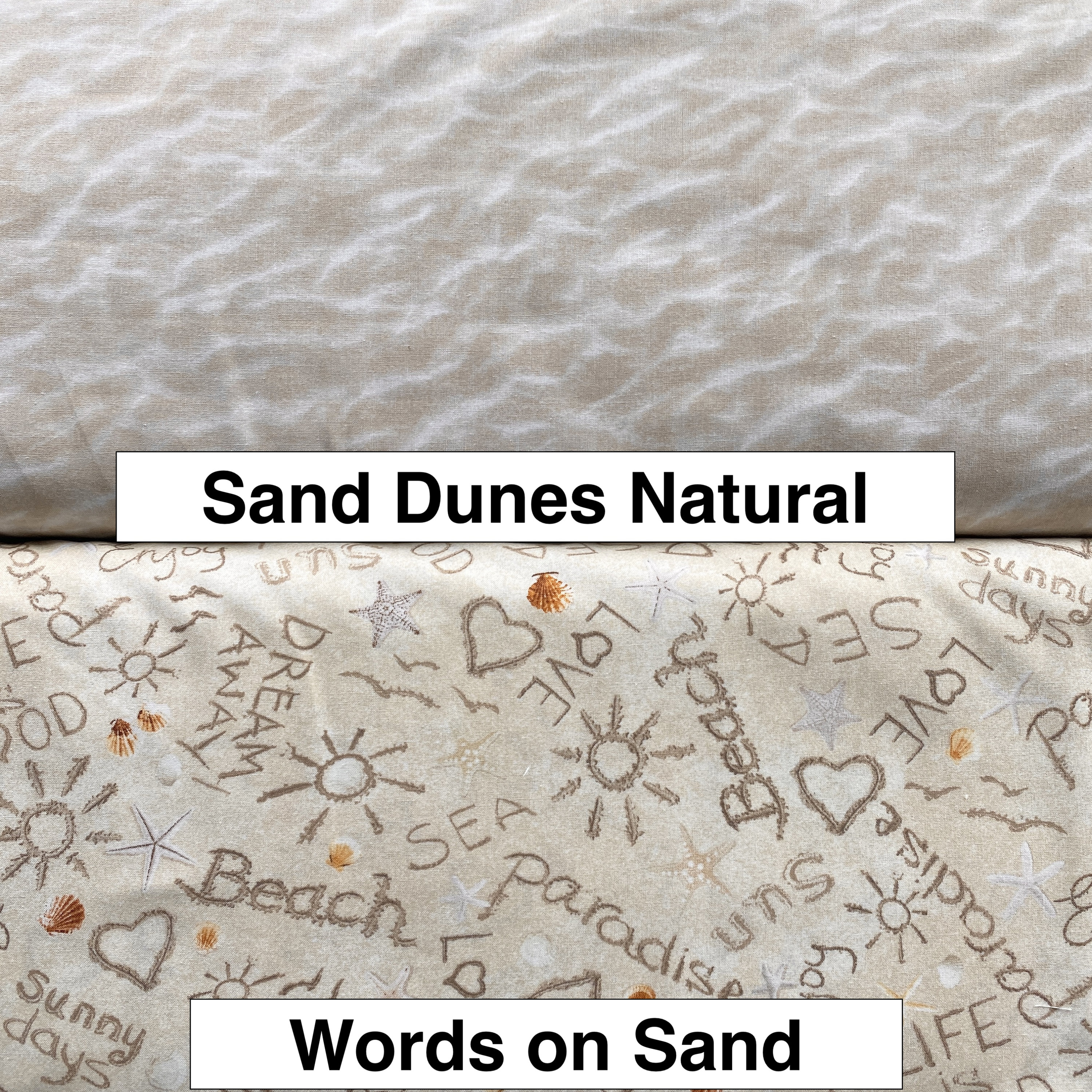 BEACH Comber COASTAL SEASIDE Fabrics - 100% Cotton Quilt Fabric ...