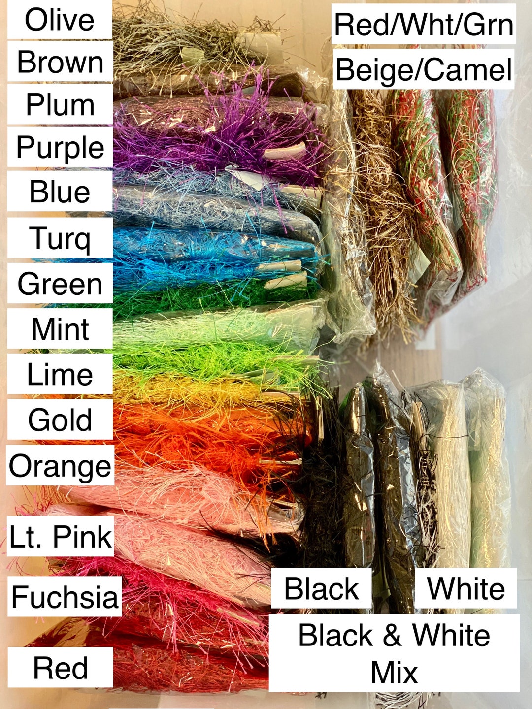 EYELASH TRIM - Choose Color & Quantity White Pink Lime Green Black Red ...